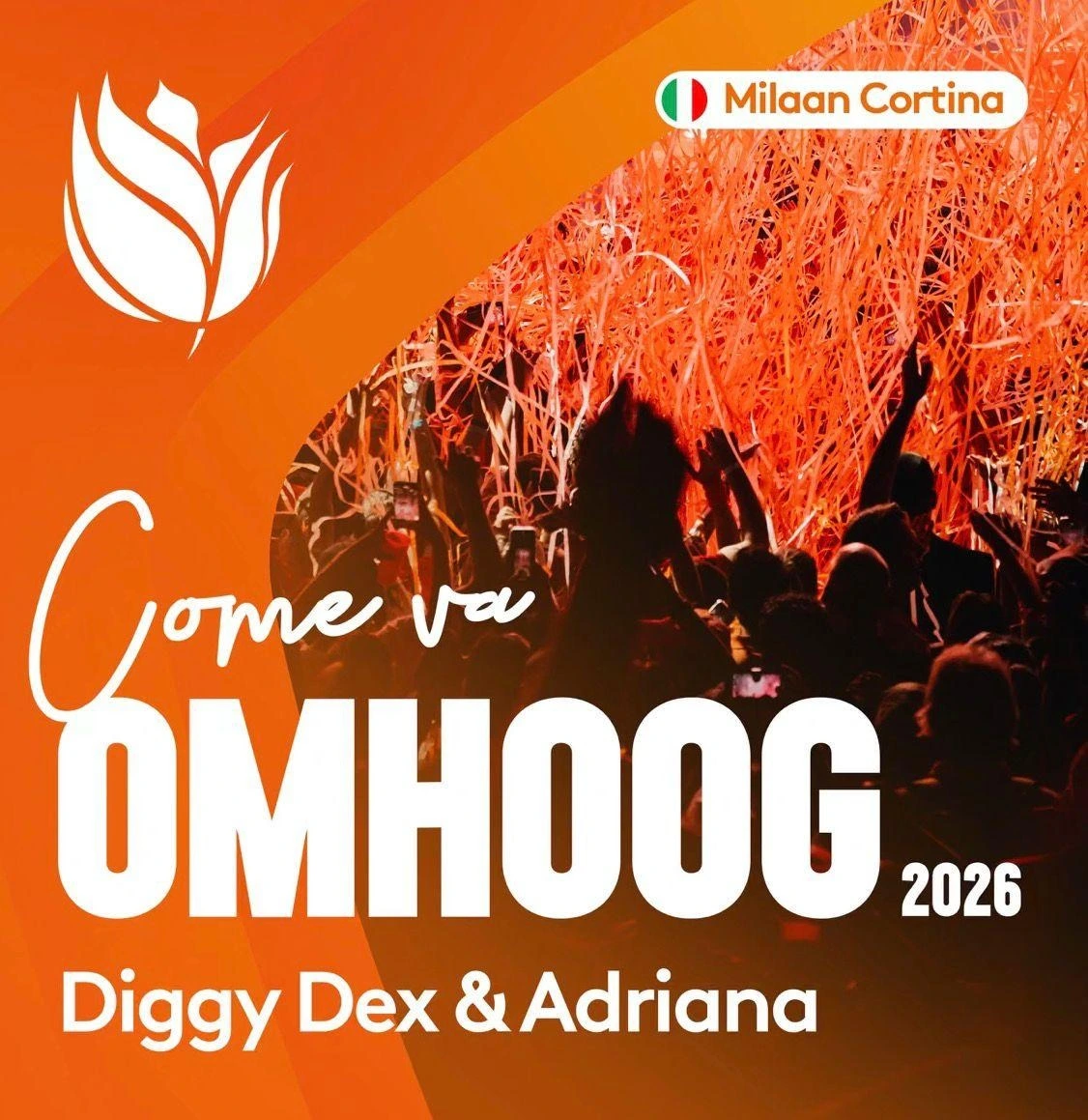 Adriana firma con Diggy Dex l’inno olandese per Milano Cortina 2026 ...